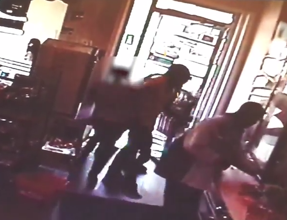 Caught On Cam Dc Armed Robbery