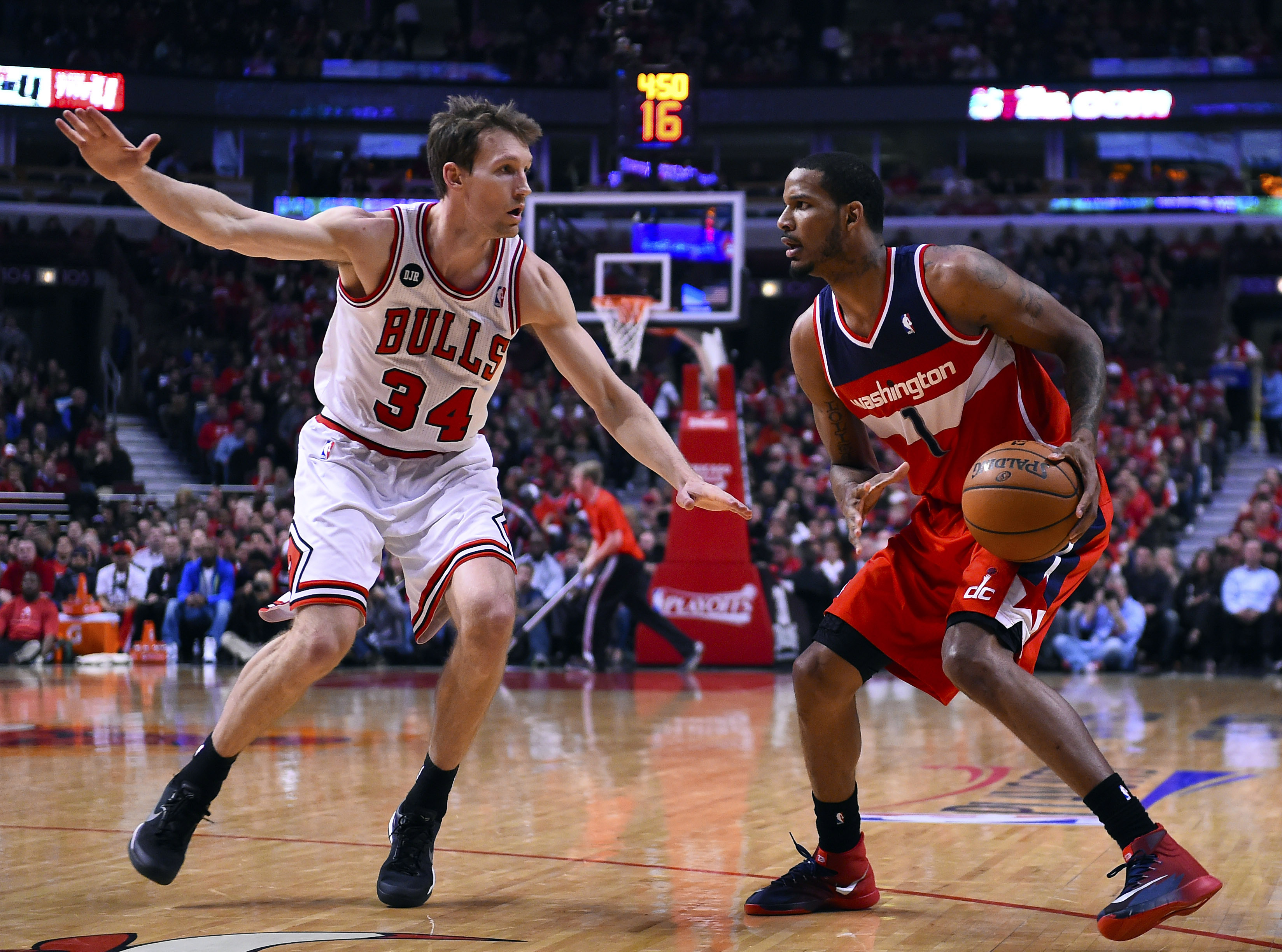 Wizards beating Bulls at their own, physical game | wusa9.com