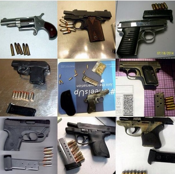 TSA: More than 1,100 guns seized this year | wusa9.com