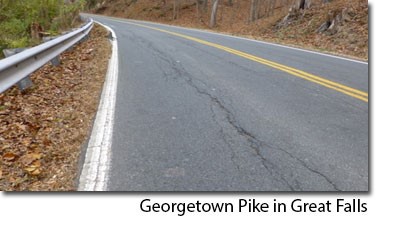 Repaving of Georgetown Pike begins | wusa9.com