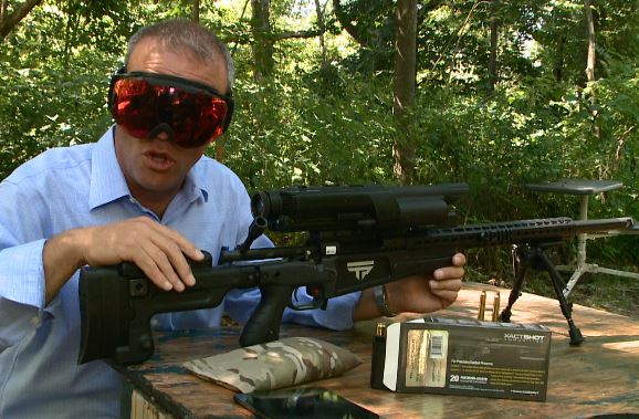 Smart Gun Hits Target Without Looking | wusa9.com