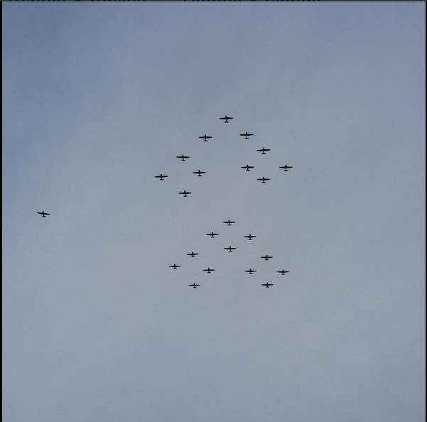 Historic flight over DC honors Nation's Veterans | wusa9.com