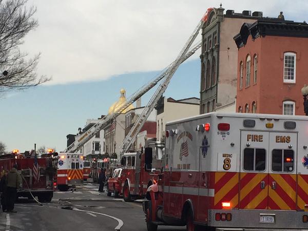 Fire breaks out in Georgetown store | wusa9.com