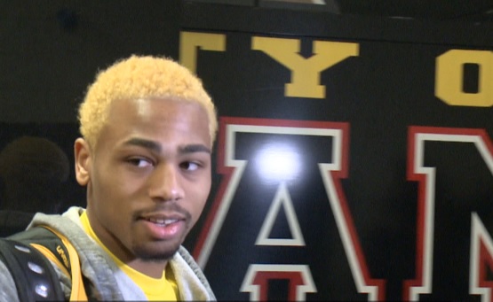 UMD guard Richaud Pack honors aunt with blonde hair | wusa9.com