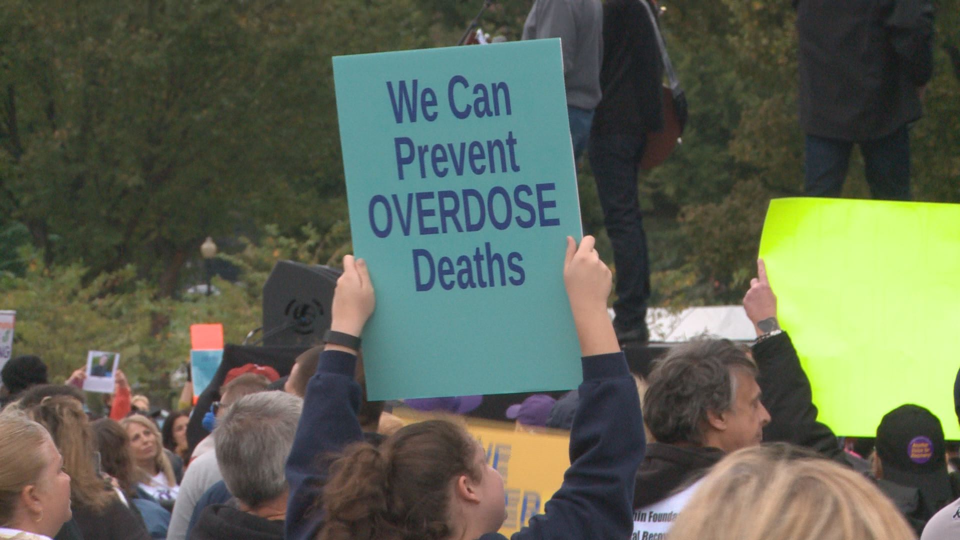 Unite to Face Addiction rally draws thousands to Mall | wusa9.com