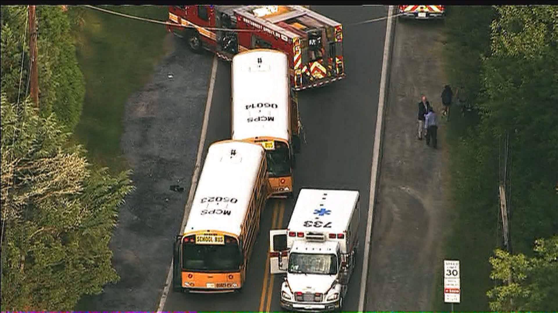 2 school buses crash in Montgomery County | wusa9.com