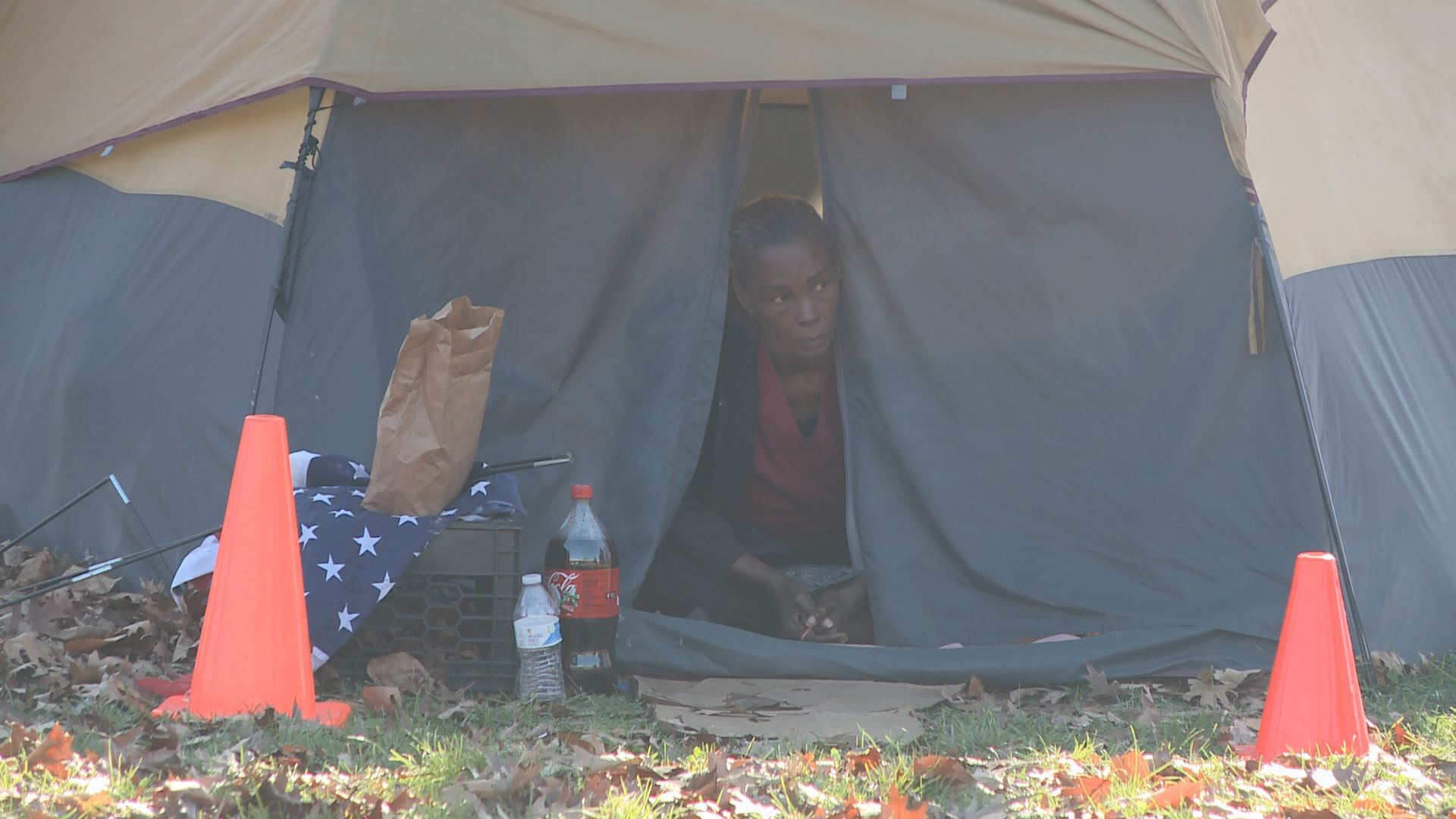 DC clears out homeless tent city along Rock Creek Parkway | wusa9.com