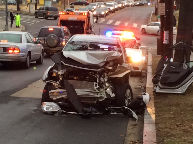 Photos: DC crash involving ambulance | wusa9.com