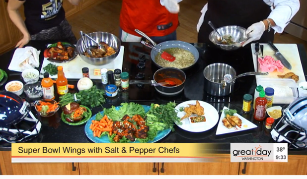 Super Bowl Wings with Salt & Pepper Chefs | wusa9.com