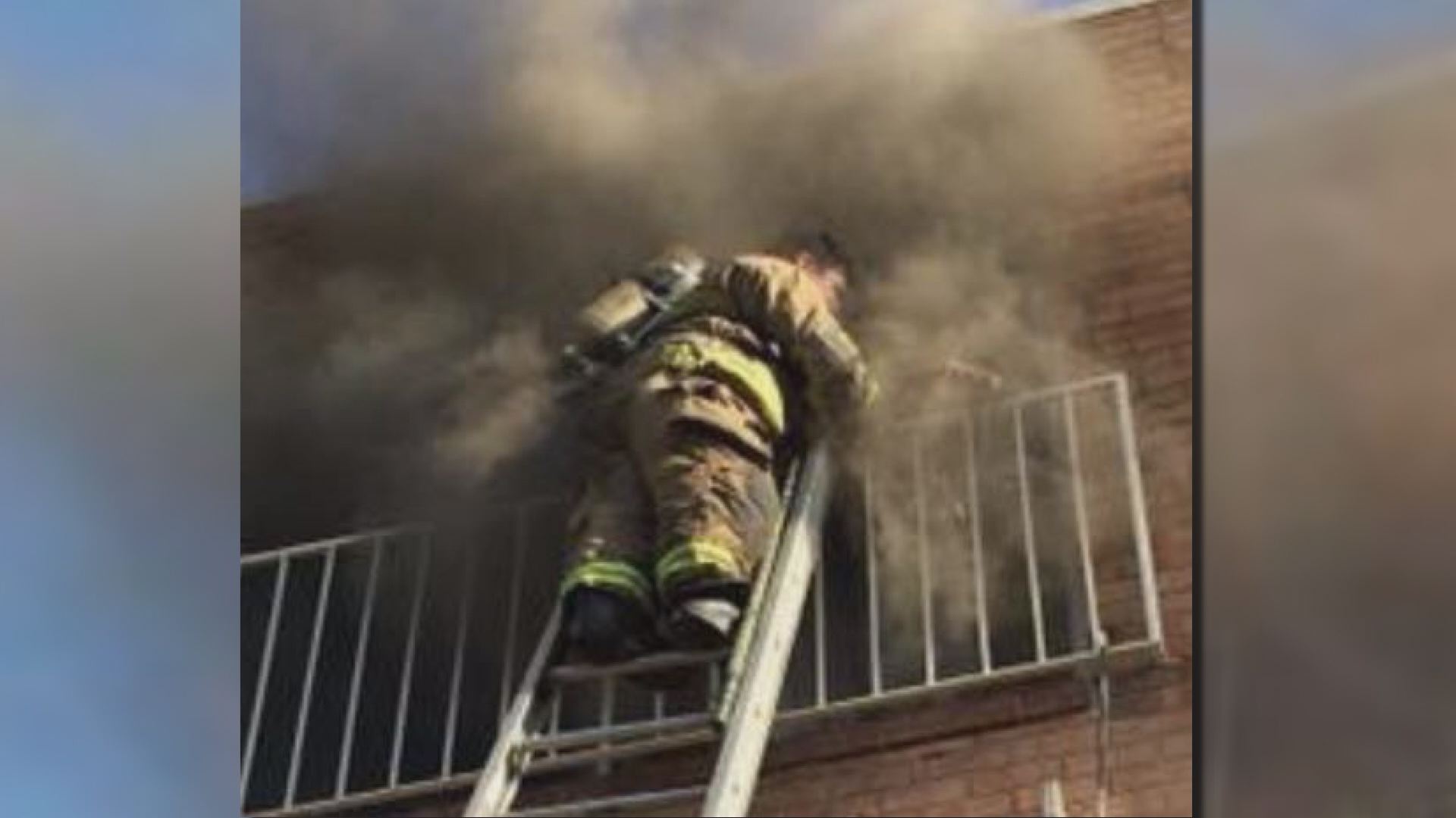 Firefighter who ripped off air mask to save woman: I'd do it again ...