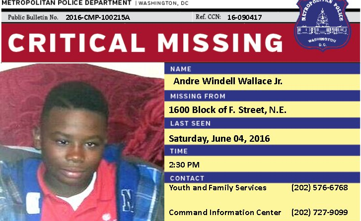 MISSING: 12-year-old boy from NE, DC | wusa9.com
