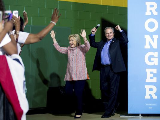 Clinton-Kaine ticket makes debut in Miami | khou.com