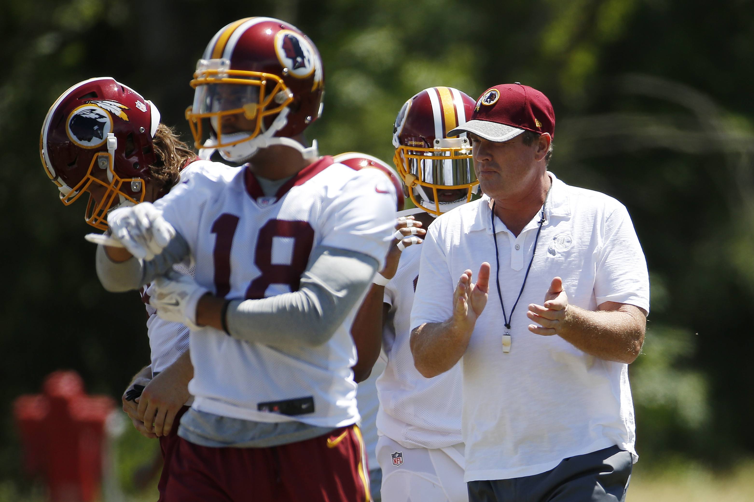 Redskins rookie Josh Doctson spotted in walking boot | wusa9.com
