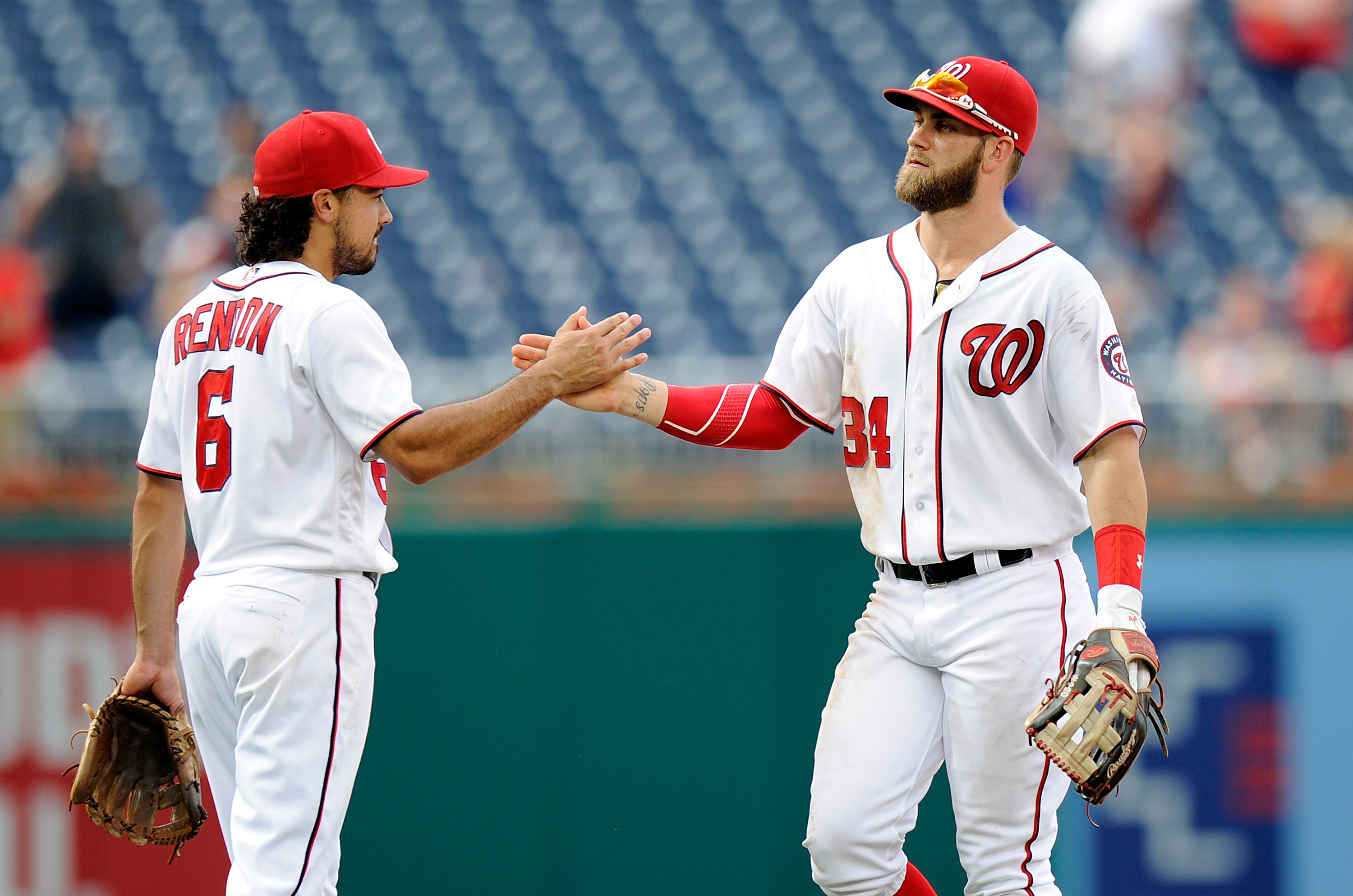 Harper doubles in return, Roark pitches Nats past Braves | wusa9.com