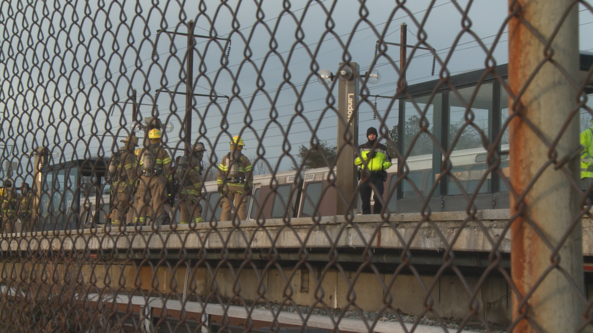 Train evacuated after fire reported under railcar | wusa9.com