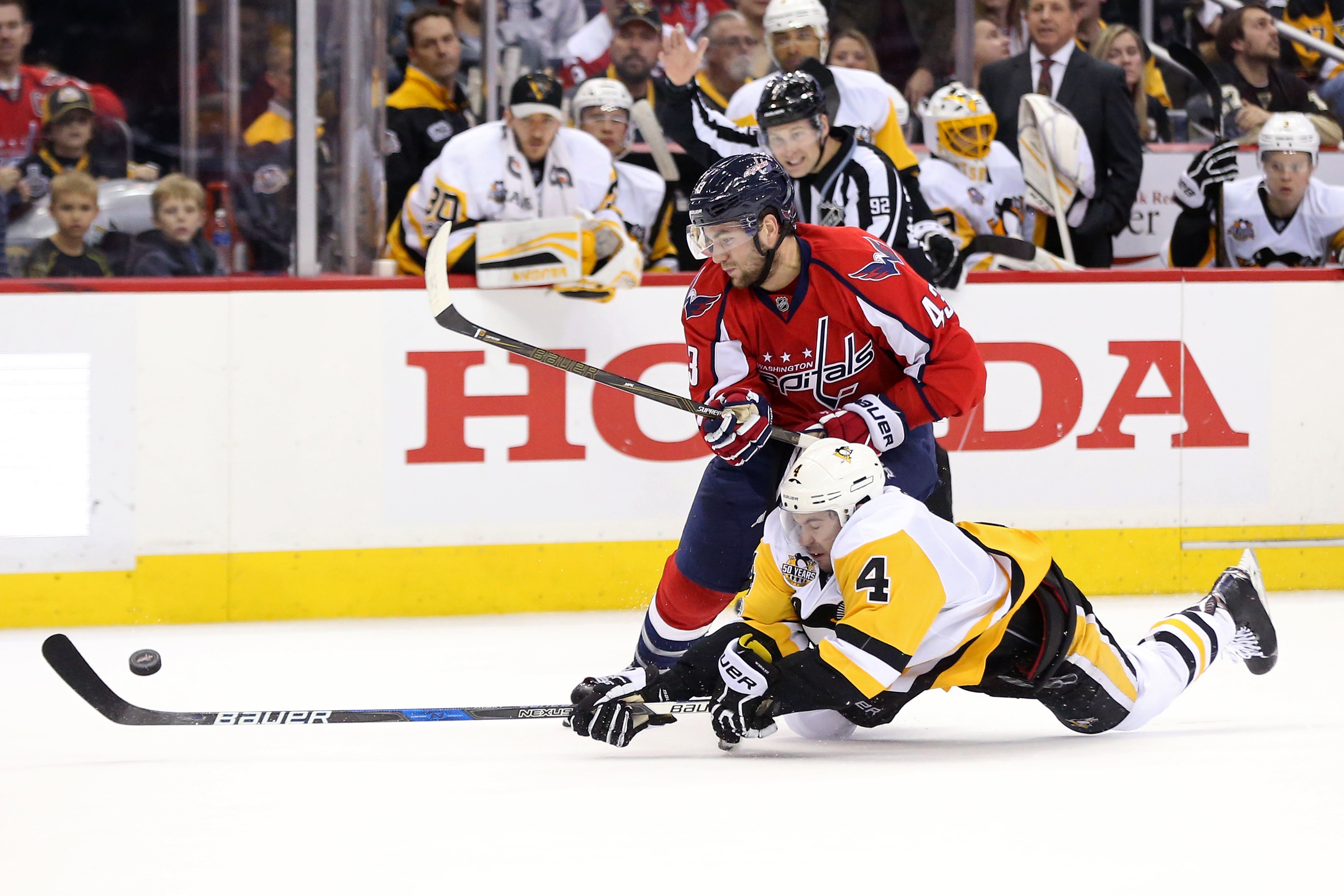 Capitals Tom Wilson delivers big hits for bigger impact | wusa9.com