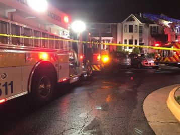 Firefighters injured, 12 displaced in 2-alarm fire in Manassas | wusa9.com