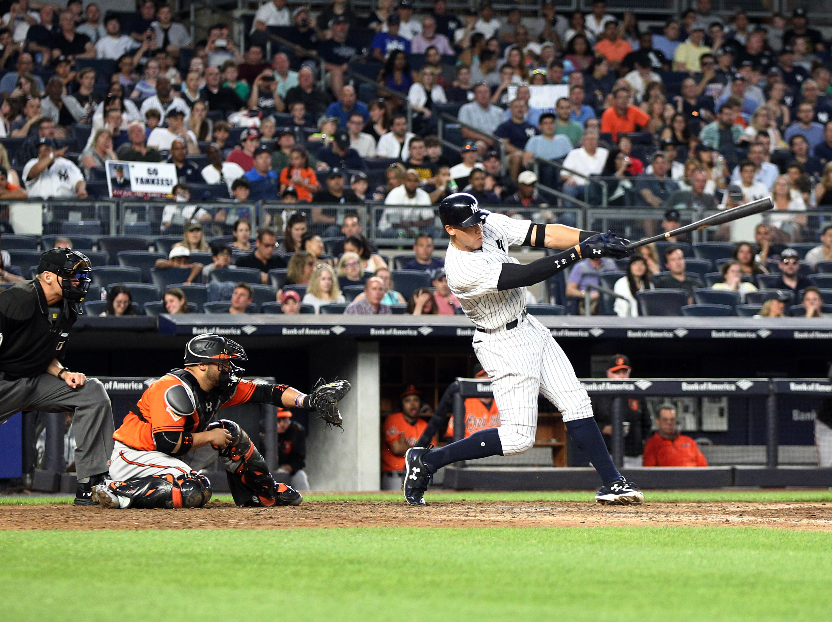 Judge, Yankees batter Orioles 16-3 for 4th straight win | wusa9.com
