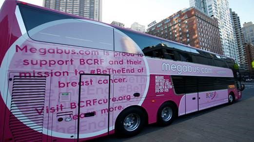Pink breast cancer bus rolls into Union Station | wusa9.com