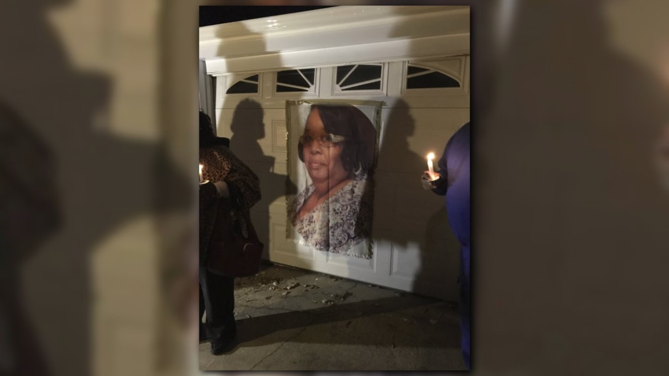 Family and friends gather at vigil to remember woman set on fire ...