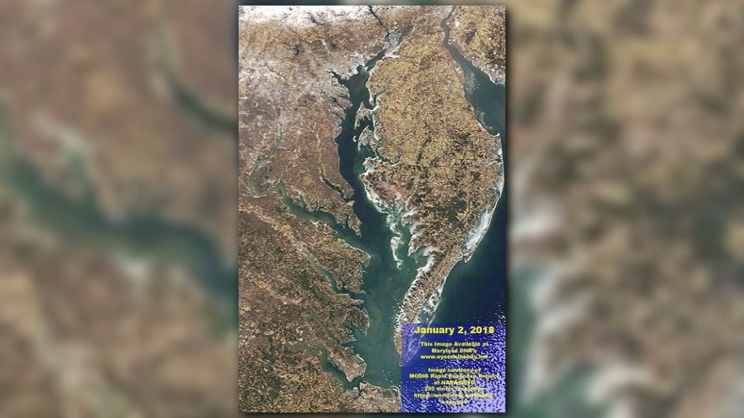 It's so cold ice is forming in the Chesapeake Bay | wusa9.com