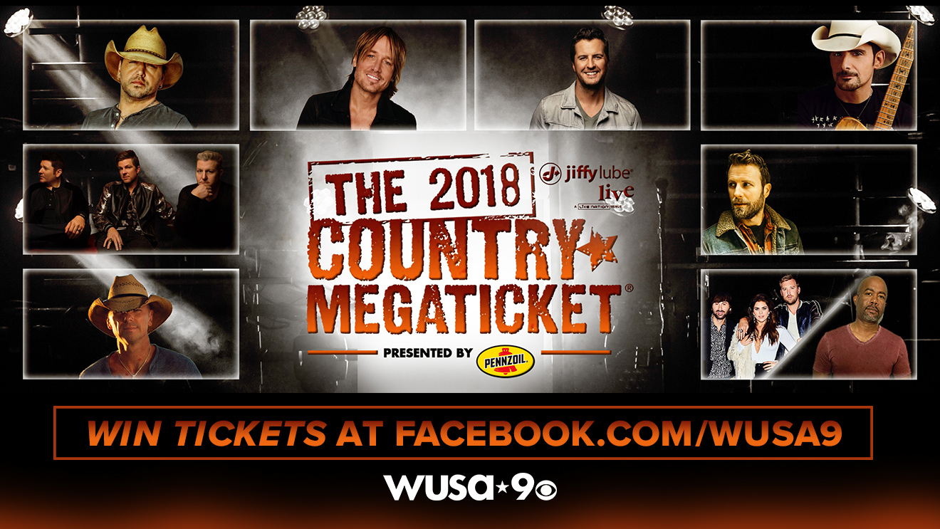 2018 COUNTRY MEGA TICKET GIVEAWAY | wusa9.com