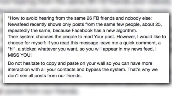 VERIFY: Is there a new Facebook algorithm that only shows you 26 ...